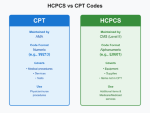 CPT vs HCPCS Codes: A Comprehensive Guide to Medical Billing, Procedure Codes, and Coding ...