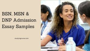 3 Successful Nursing School Admission Essay Samples with Guide | DNP