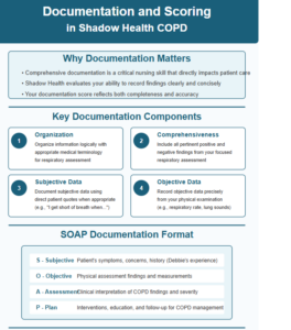 Shadow Health COPD Simulation Guide