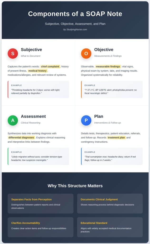 SOAP Note Charting Template and Example for Best Practice 2025