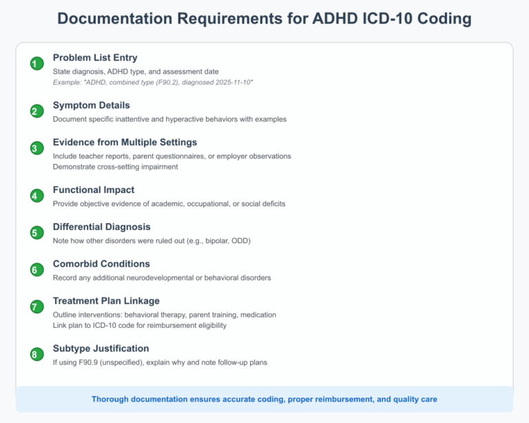 ADHD ICD-10 Code: Complete Guide to Attention-Deficit Hyperactivity ...